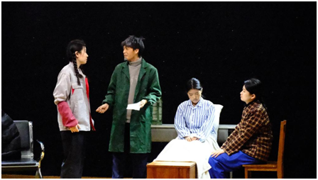 播音与主持艺术专业表演基础结课汇报圆满结束-河北地质大学艺术学院